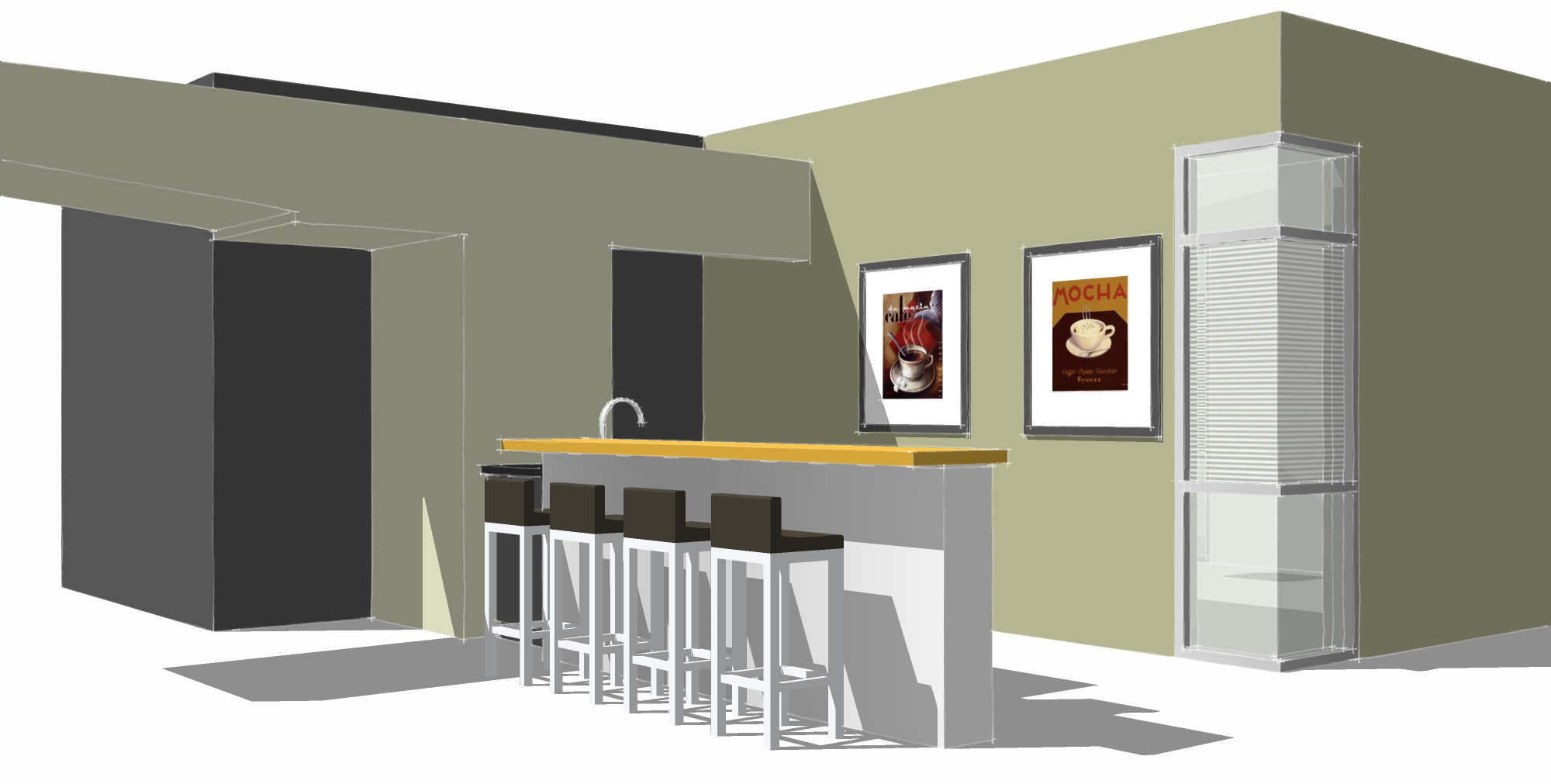 Fiserv Data Center Cafe - POH Architects